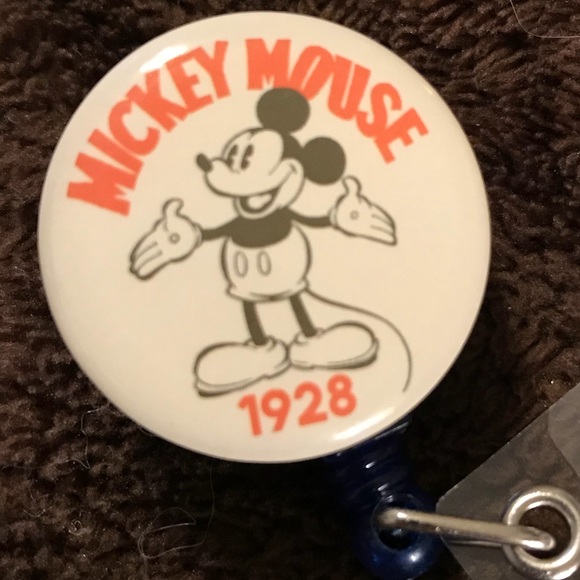 Jewelry | Full Mickey 1928 Badge Reel | Poshmark
